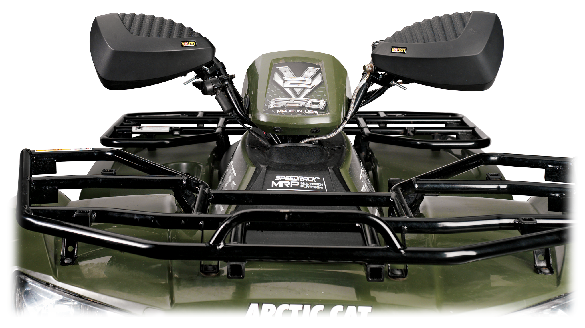 Kolpin ATV Hand Guards with Mirror | Cabela's